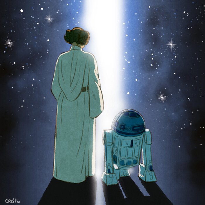 Leia and R2 | Star wars art, Star wars fan art, Star wars rebels