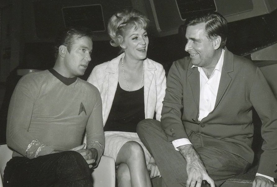 Majel Barrett Gene Roddenberry