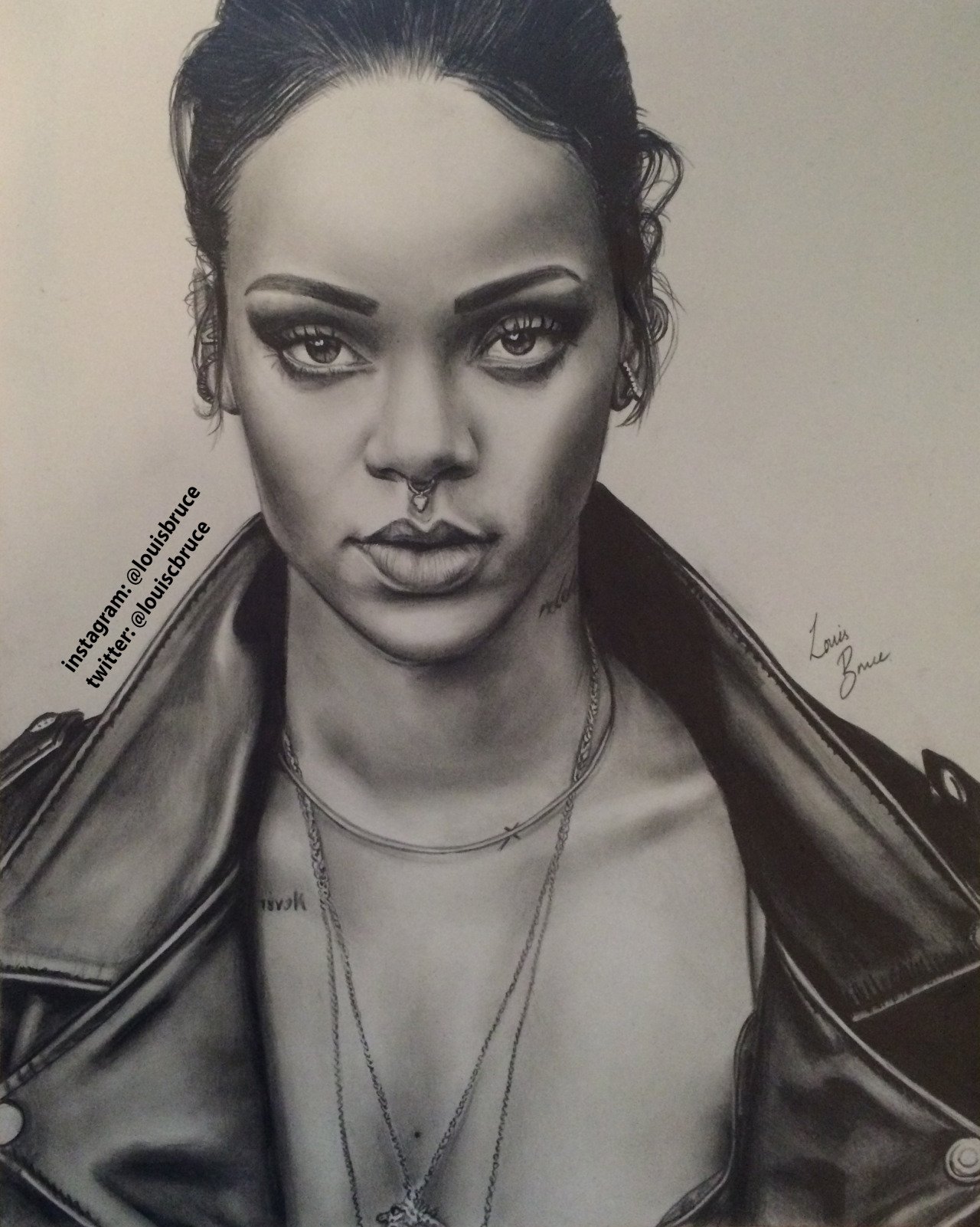 Rihanna Drawing Twitter