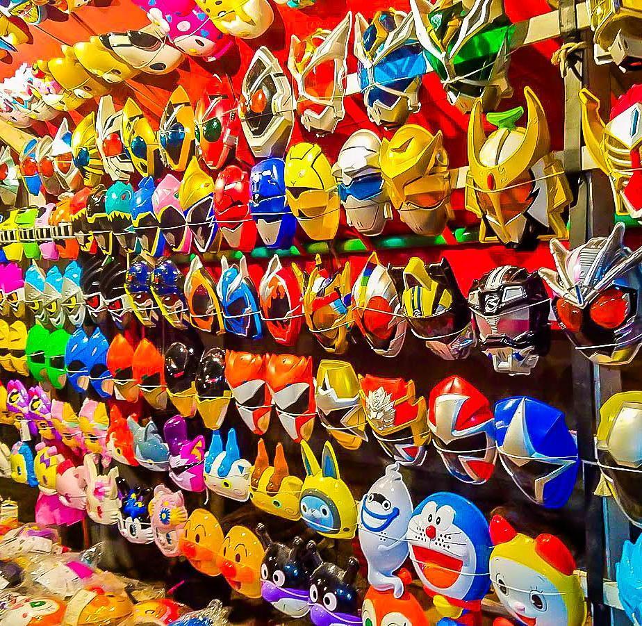 Japanese Summer Festival Masks
