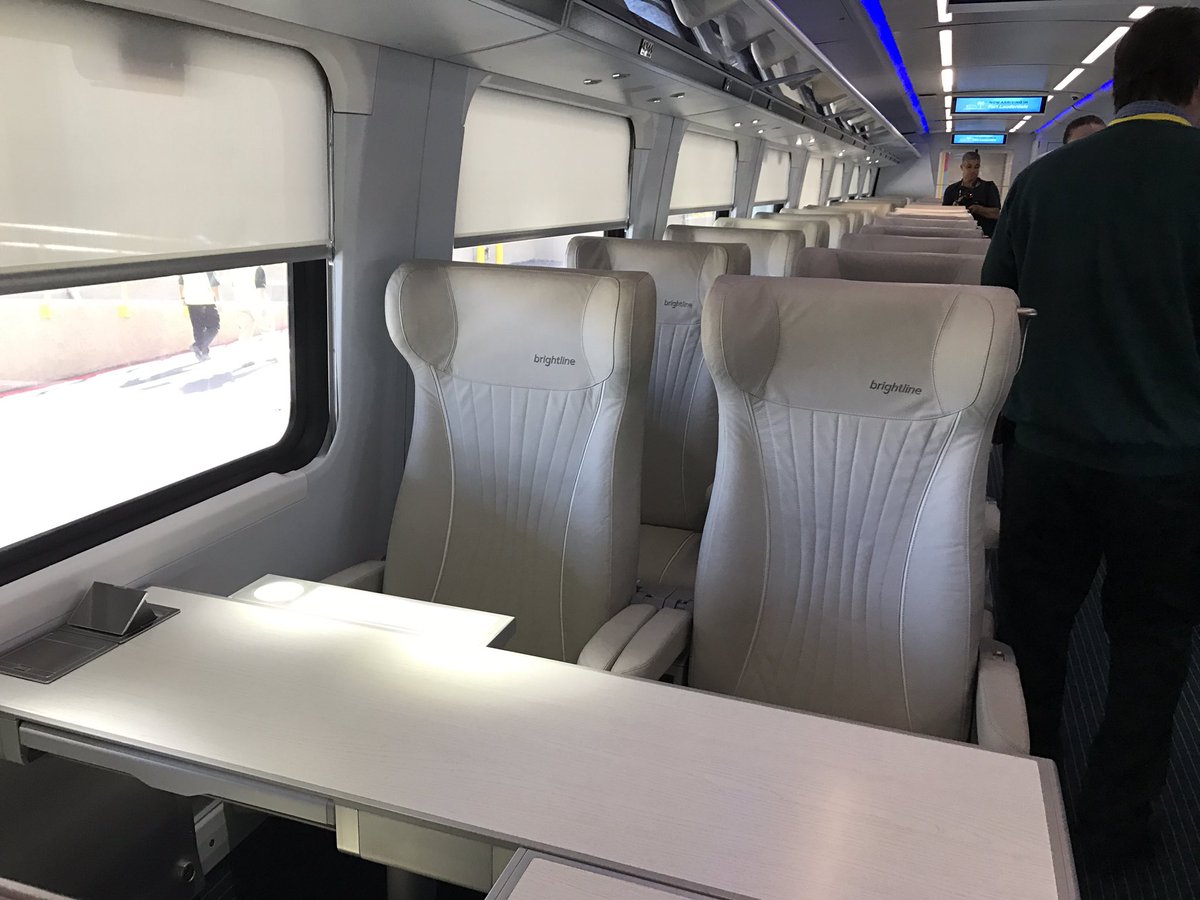 Inside Brightline’s First Train