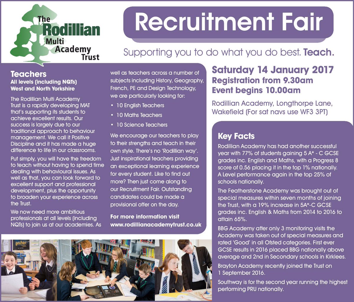 The Rodillian Academy – One of the most successful and innovative ...