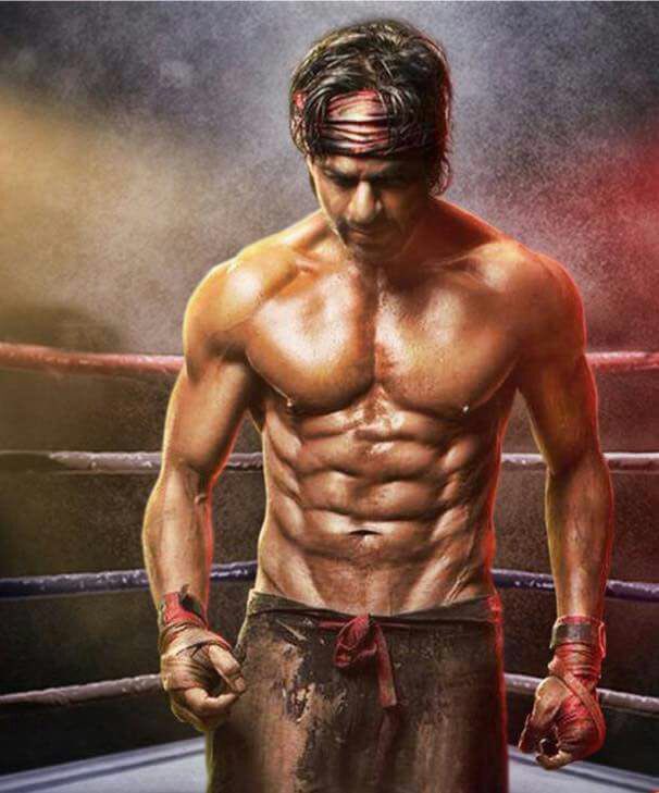 Shahrukh Khan Body Abs