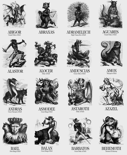 The 6 Demons Names