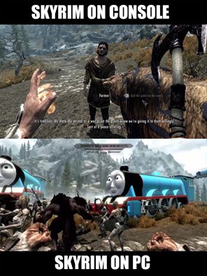 Pc Vs Console Meme