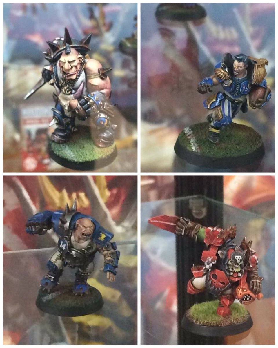 Dwarf Deathroller at WHW Open (from Greg Dann, @ChildofFang) : bloodbowl