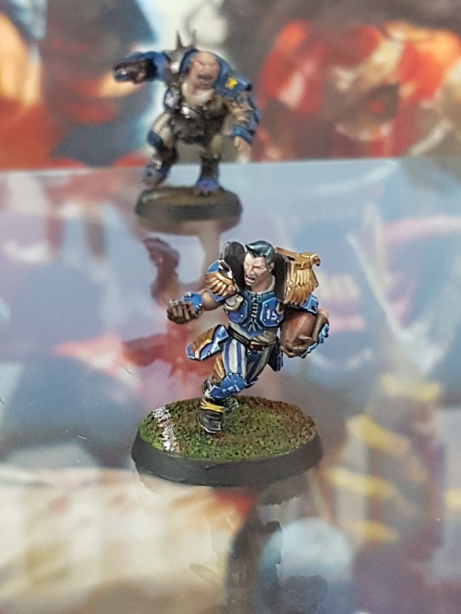 Dwarf Deathroller at WHW Open (from Greg Dann, @ChildofFang) : r/bloodbowl