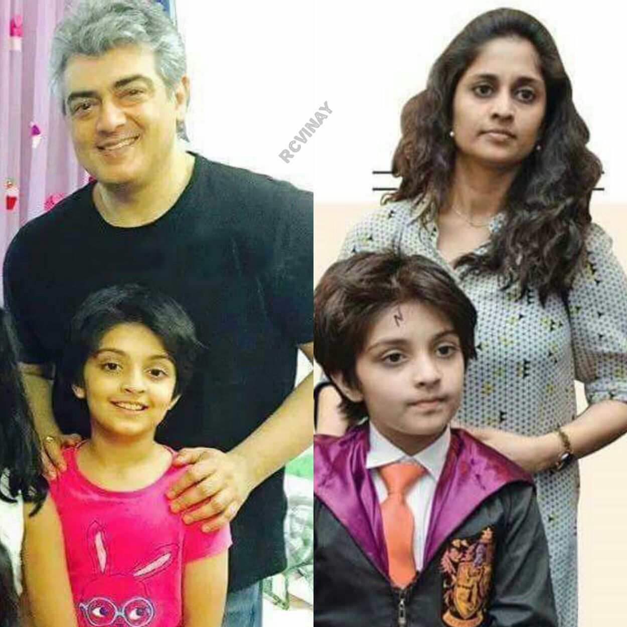 Ajith Daughter Birthday Photos