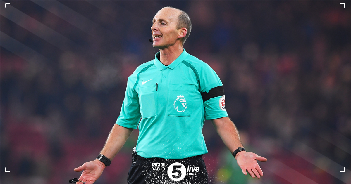 Mike Dean leads PL referees for; Penalties given (10) Red cards (5) Did ...