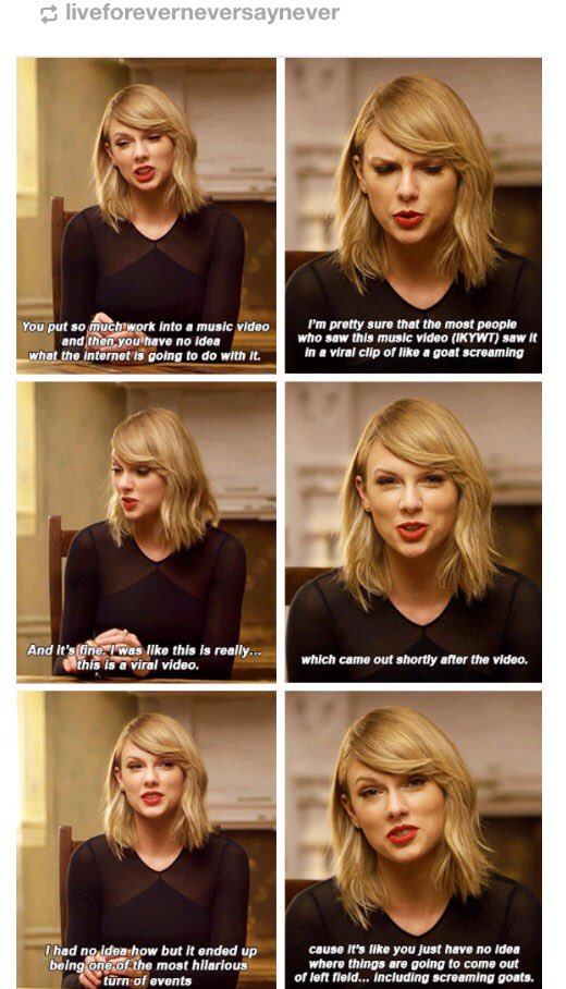 Screaming Goat Taylor Swift