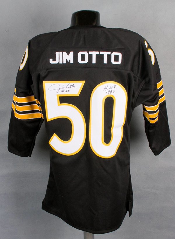 1960 Jim Otto Game Worn Oakland Raiders Rookie Jersey, Inaugural Lot ...