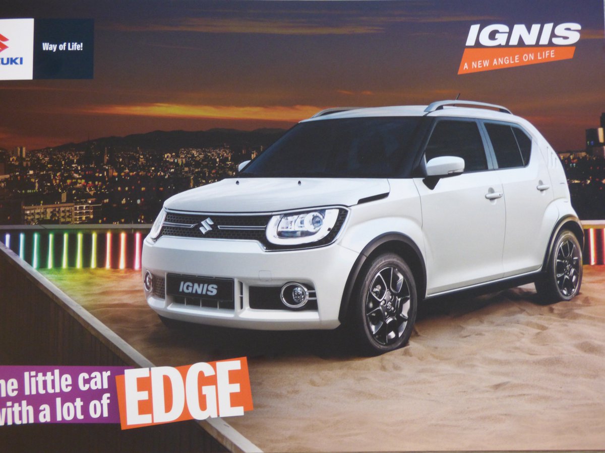 LEVOIS SUZUKI on Twitter: "Finally it has arrived, the Suzuki Ignis brochure is now in our ...