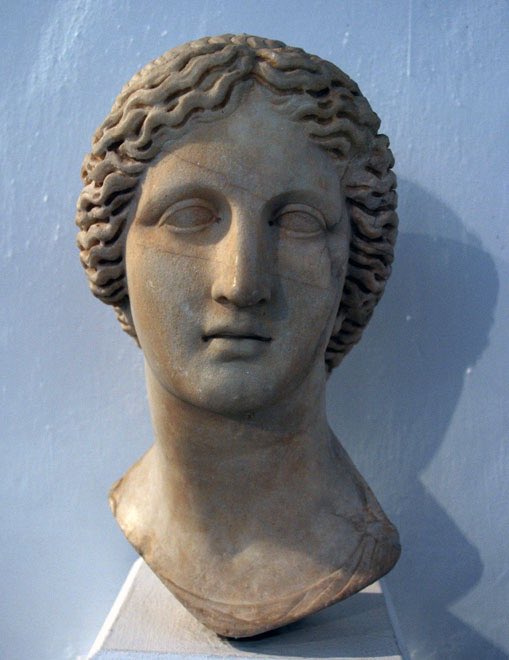 Artemis Statue Head