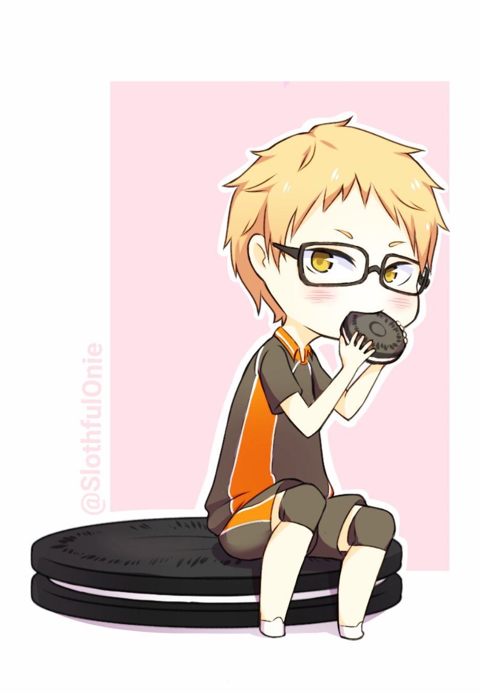 Haikyuu Tsukishima Chibi
