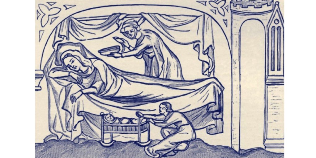 “During the Medieval period, giving birth was incredibly perilous ...