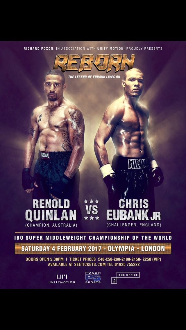 Round-By-Round - Chris Eubank jr vs. Renold Quinlan - February 4th 2017 ...