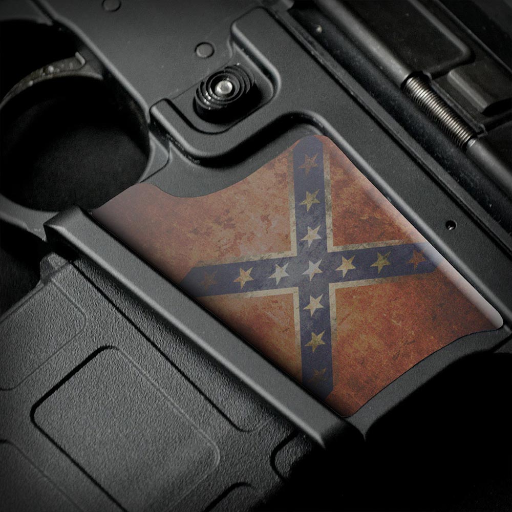 Rebel Flags With Guns