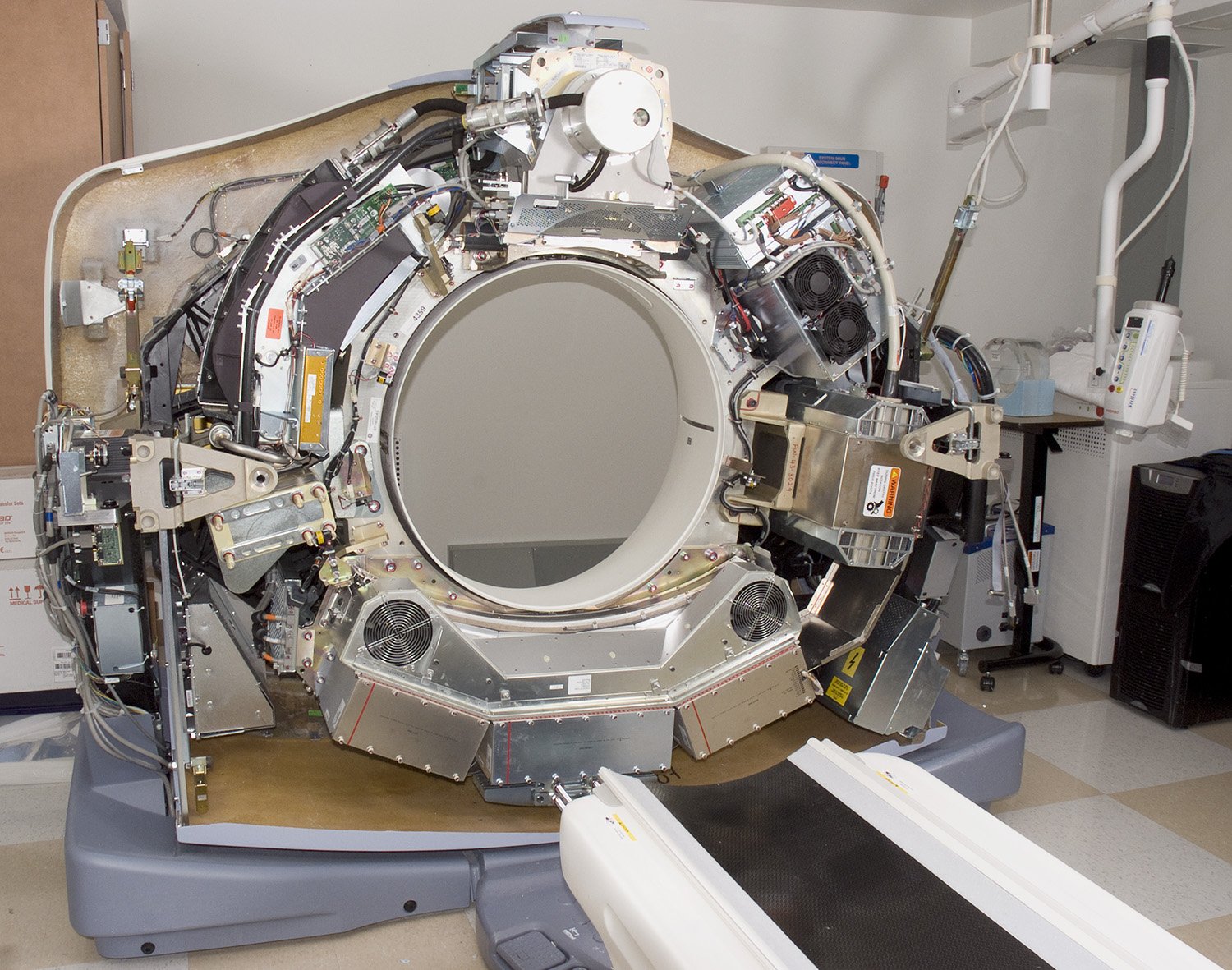 Inside A Cat Scan Machine