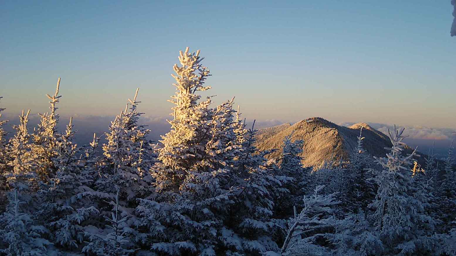 Mount Mitchell Winter