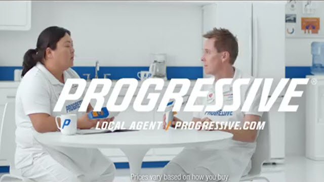 Progressive Commercial Girl
