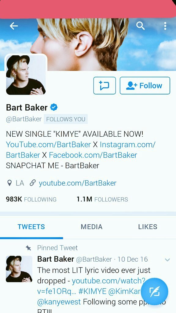 Bart Baker Instagram