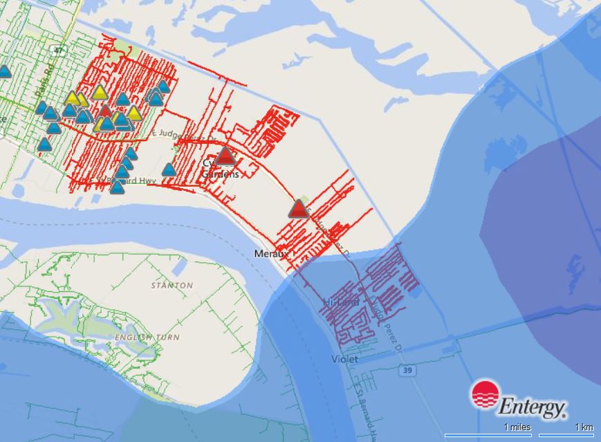 Entergy Ar Power Outage Map - United States Map