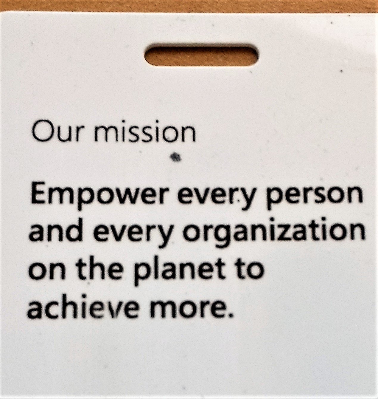 Microsoft Mission