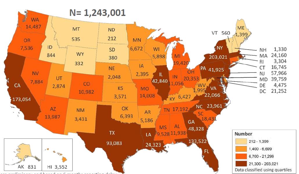 Check out these detailed maps based on HIV data from the 2015 ...