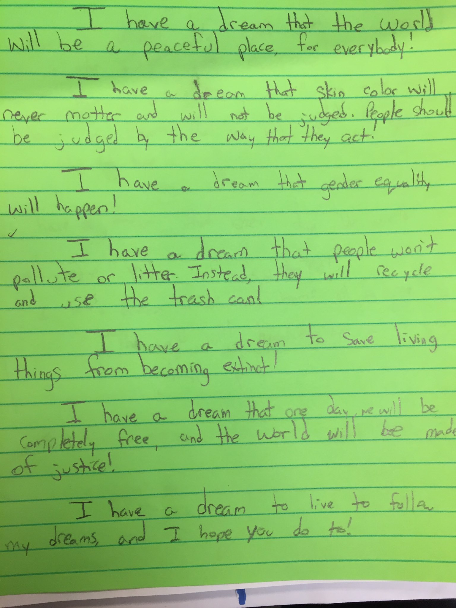 I Have A Dream Speech Document