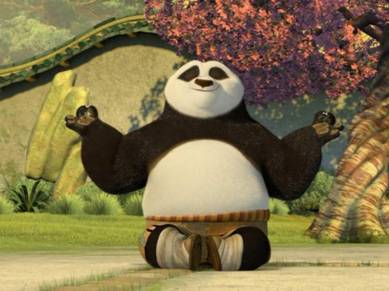 Kung Fu Panda Inner Peace Wallpaper