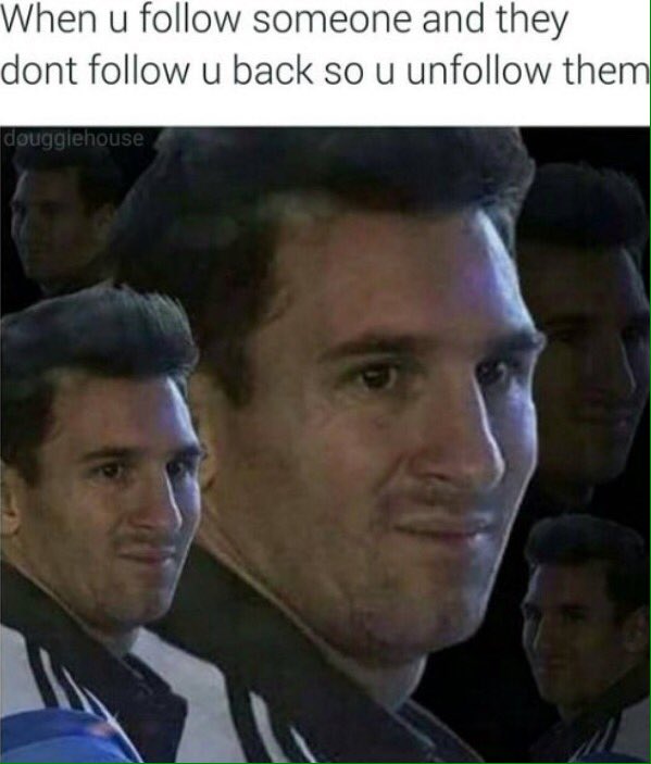 Unfollowing Spree Memes They Will Sack Me If I Don't Come 😔