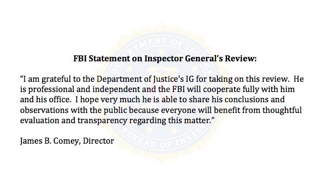 Department of Justice Office of the Inspector General Announces ...