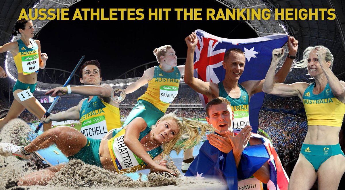 Not since 2006 has Australia held such a strong position in world aths ...