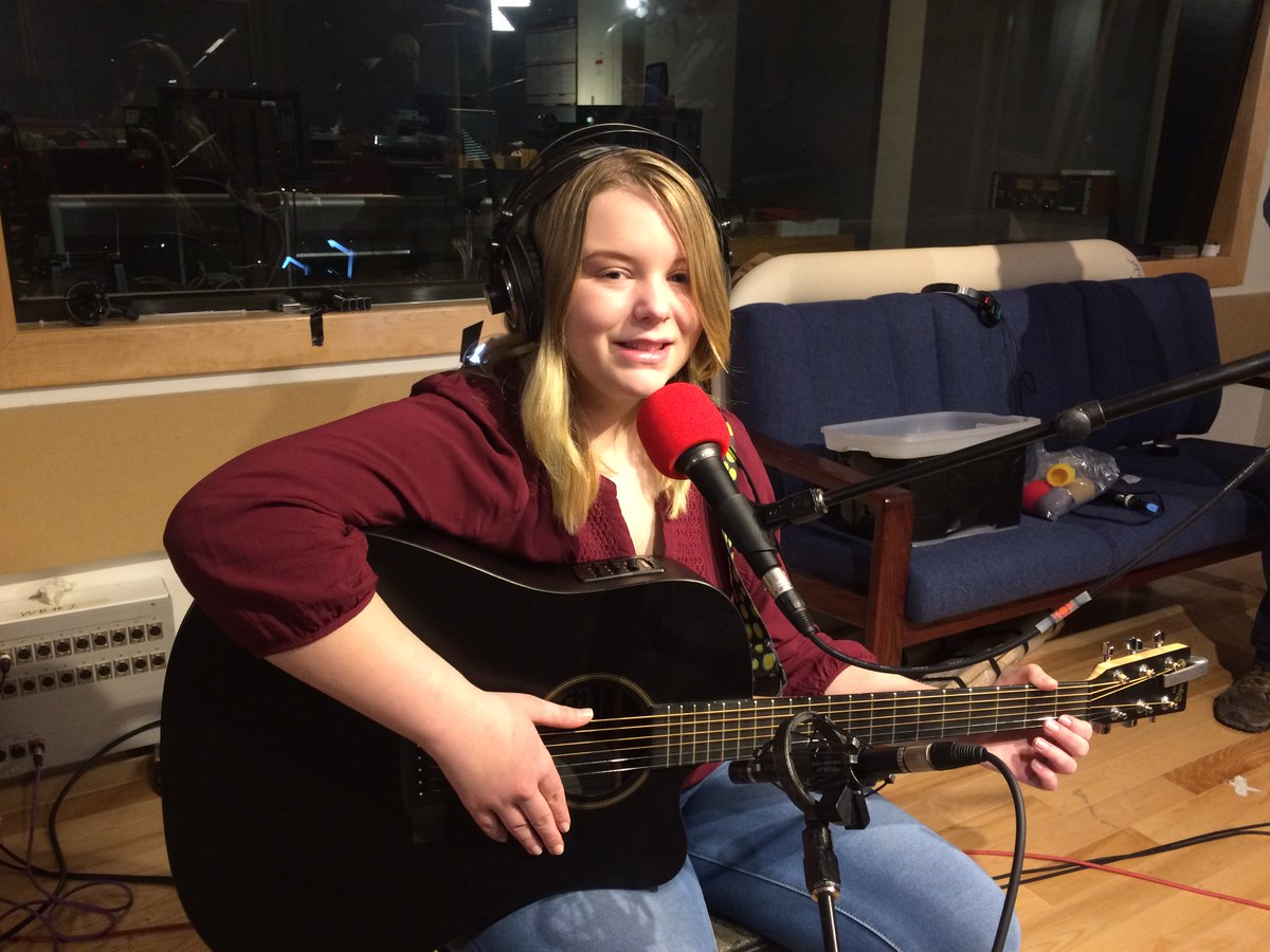 Young Folk at the Hall. Young musicians in-studio with Jenna Maloney ...