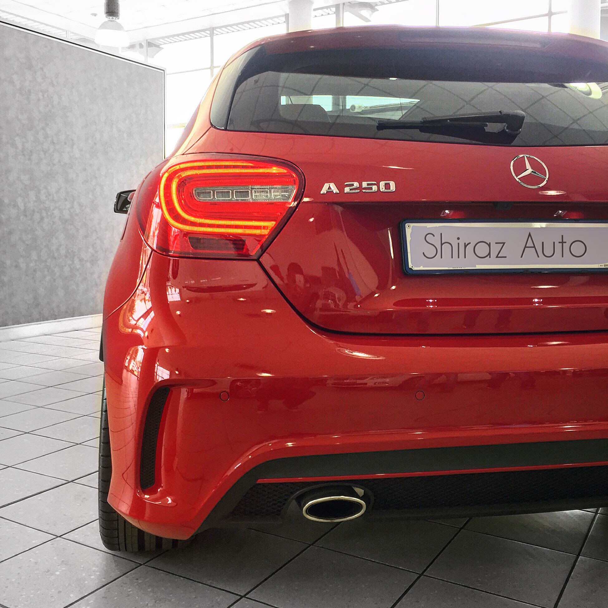 A250 Amg Sport Red