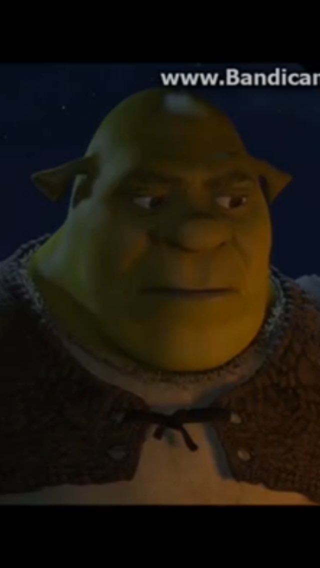 Shrek Sad