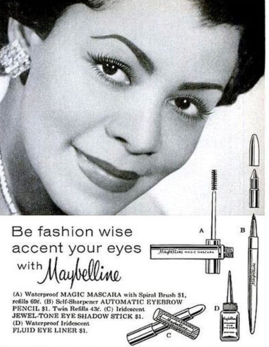 Maybelline ad from 1963! We have always been dedicated to showing ...