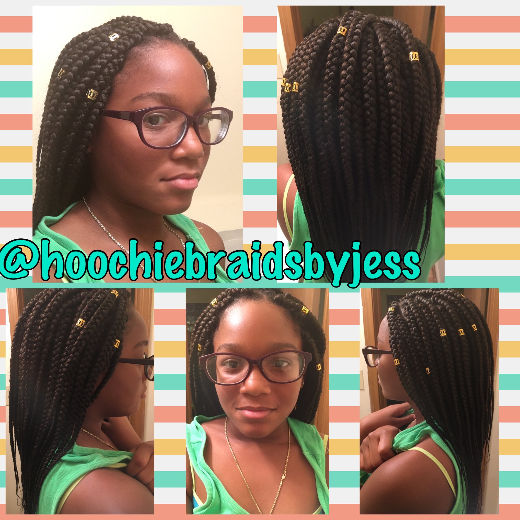 Bra Strap Length Box Braids