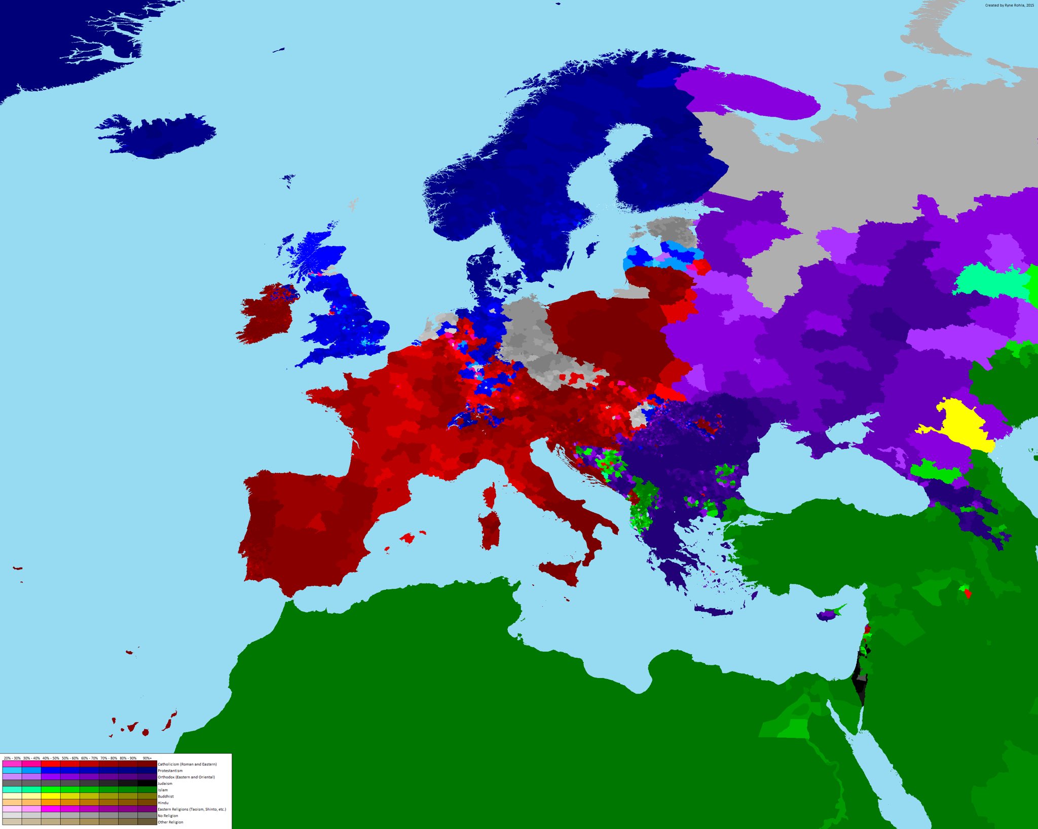 Taoism Religion Map