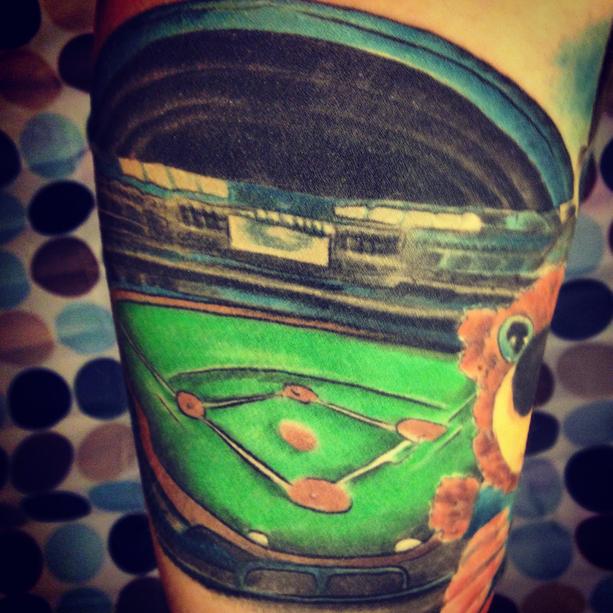 Baseball Field Tattoos