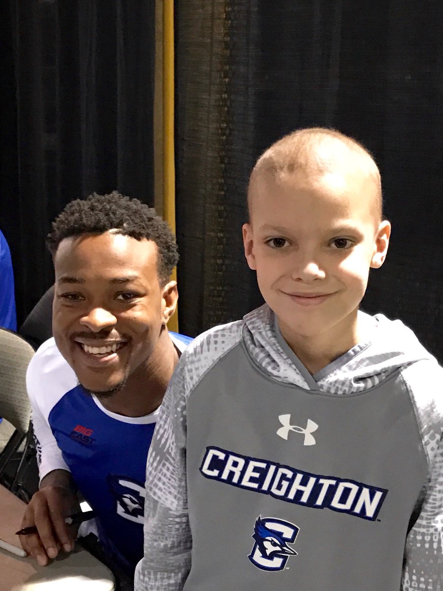Fan for life. after beating cancer, aiden was thrilled when his fav ...
