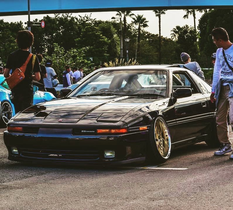 Stanced Supra Mk3