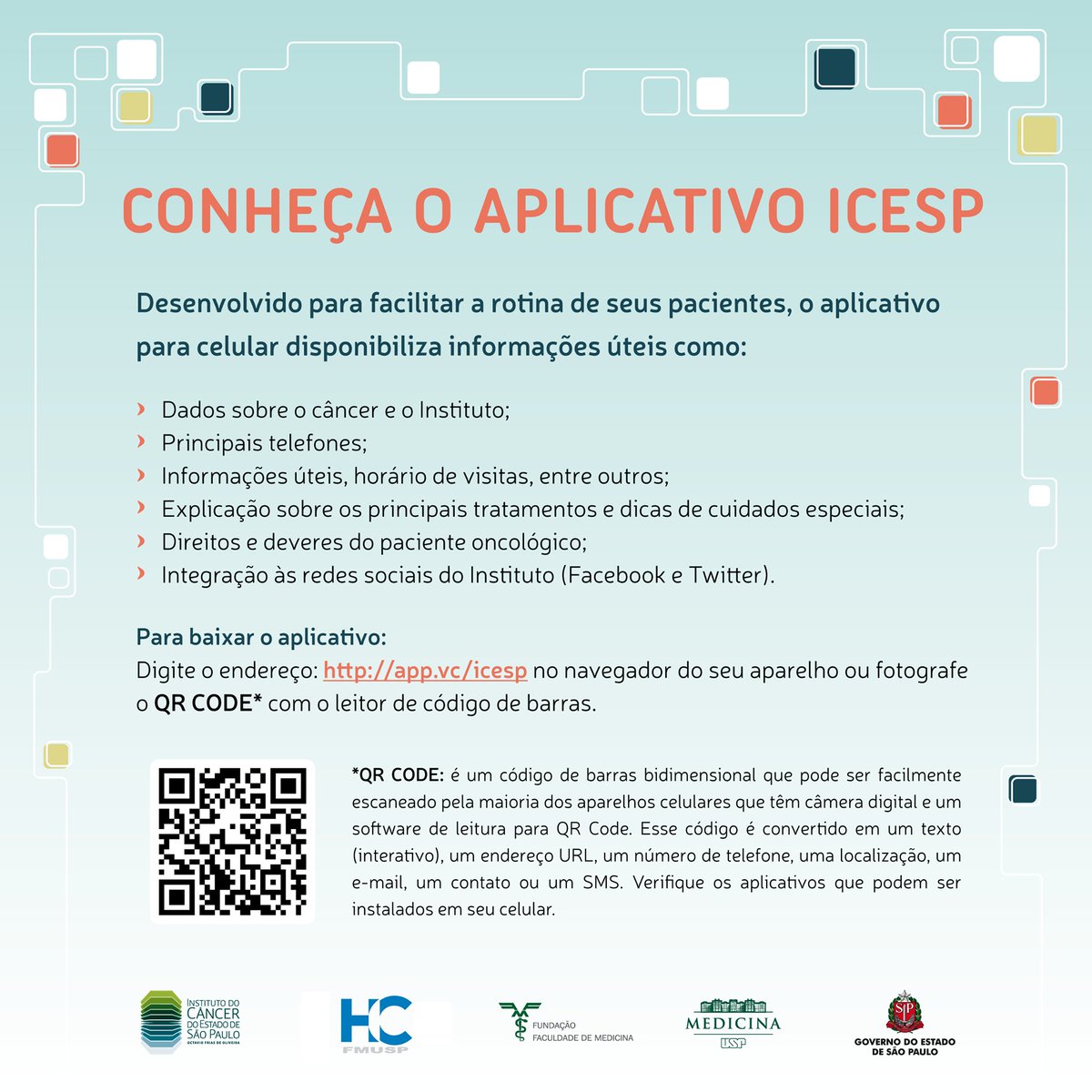 Aplicativo do ICESP facilita rotina dos pacientes – Biblioteca FMUSP ...