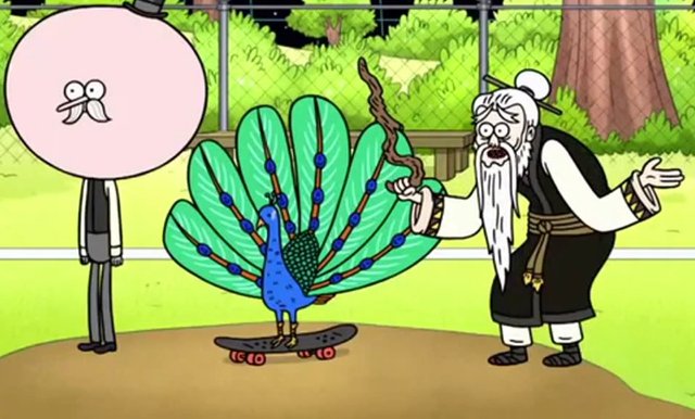 In Your Face Regular Show