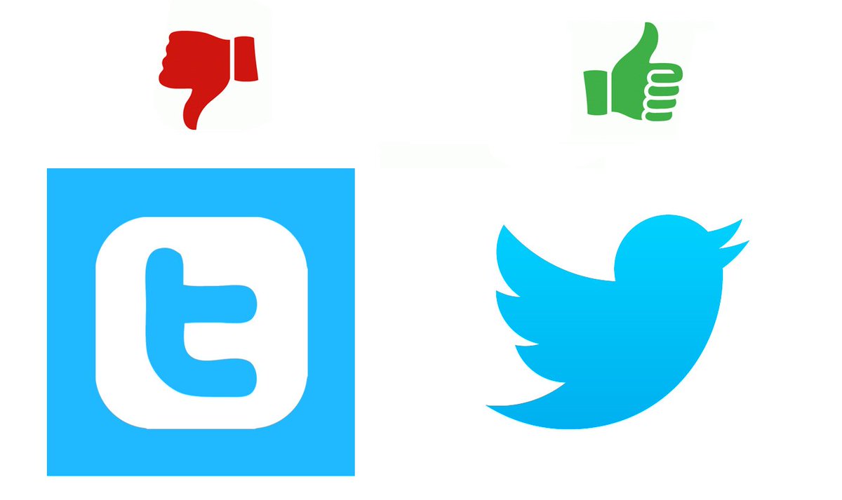 Vintage Twitter Icon