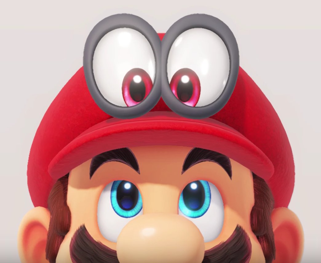 Super Mario and the Hat with Eyeballs Super Mario and the Sentient Hat ...