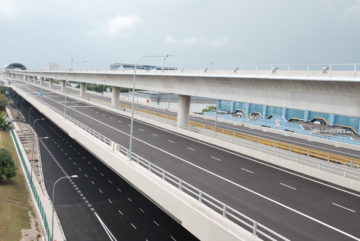 Tuas viaduct to open on Feb 18; Tuas West MRT extension to open in Q2 ...