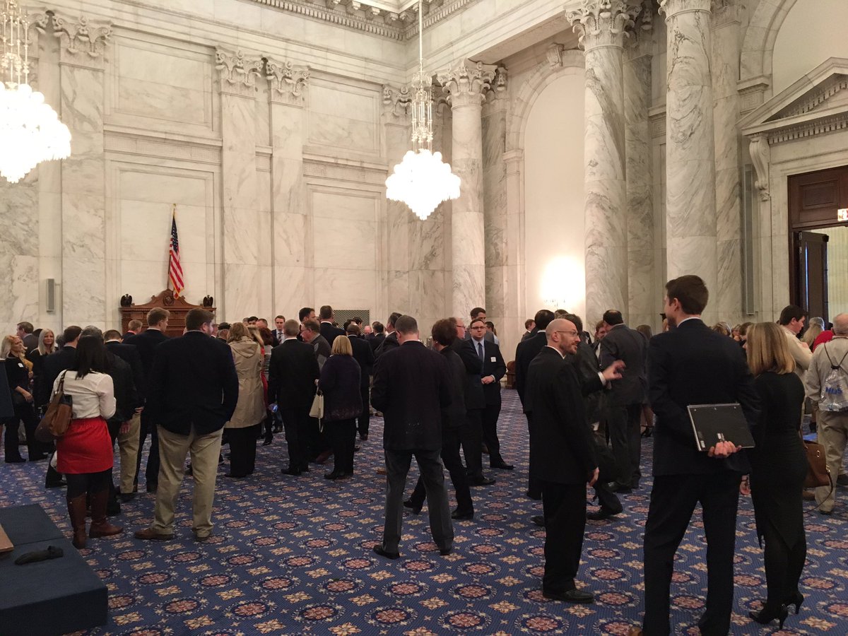 Here's the reception for Iowans attending the inauguration, in ...