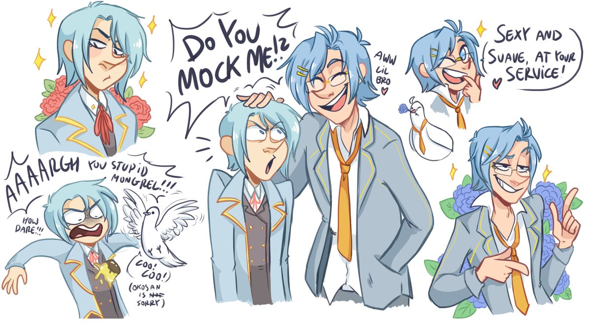 Hatoful Boyfriend Okosan Human