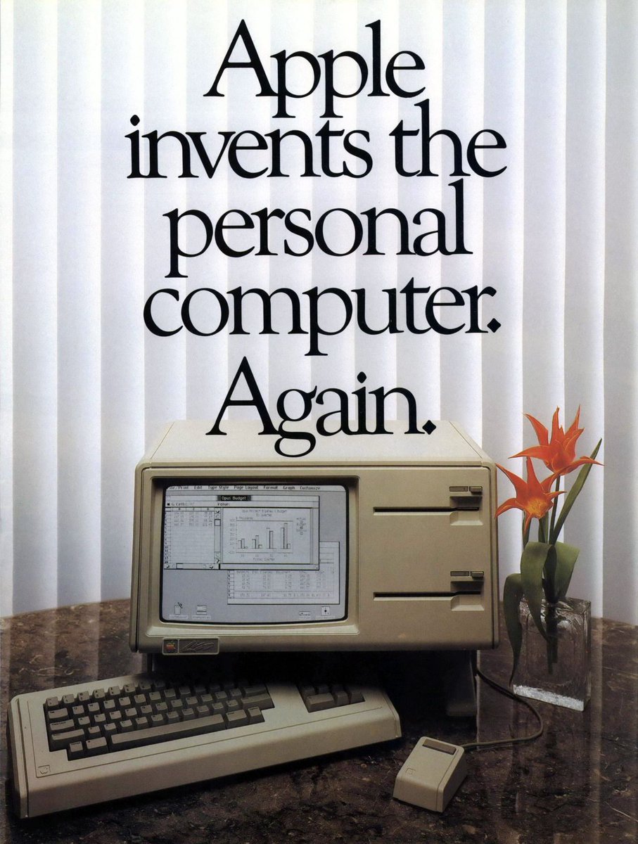 1983 Apple Lisa ad. | Masque of the Red De | Scoopnest